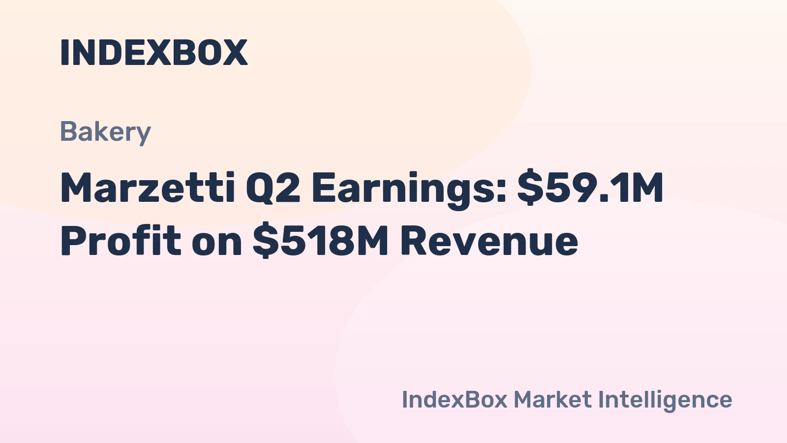 Marzetti Q2 Earnings: $59.1M Profit on $518M Revenue