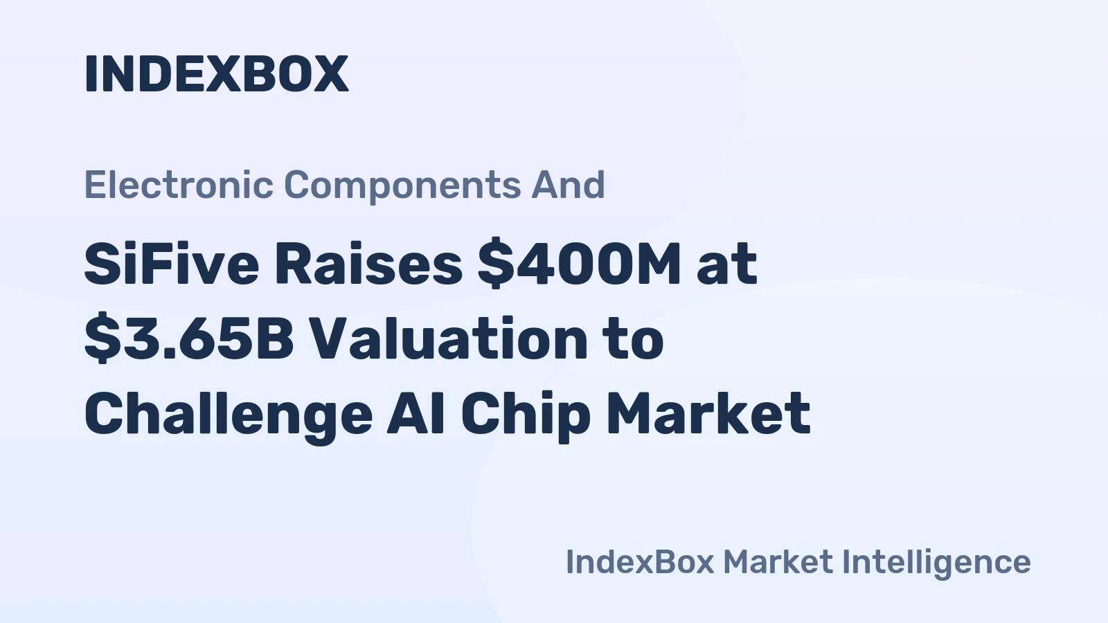 SiFive Raises $400M at $3.65B Valuation to Challenge AI Chip Market