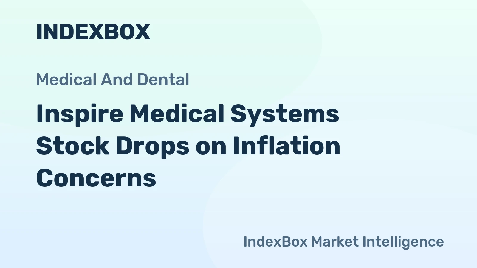 Inspire Medical Systems Stock Drops on Inflation Concerns