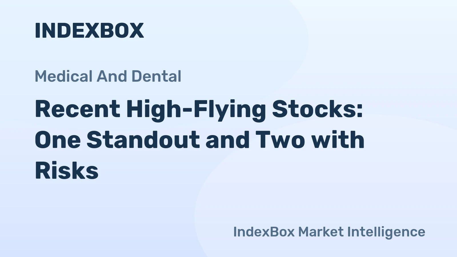 Recent High-Flying Stocks: One Standout and Two with Risks
