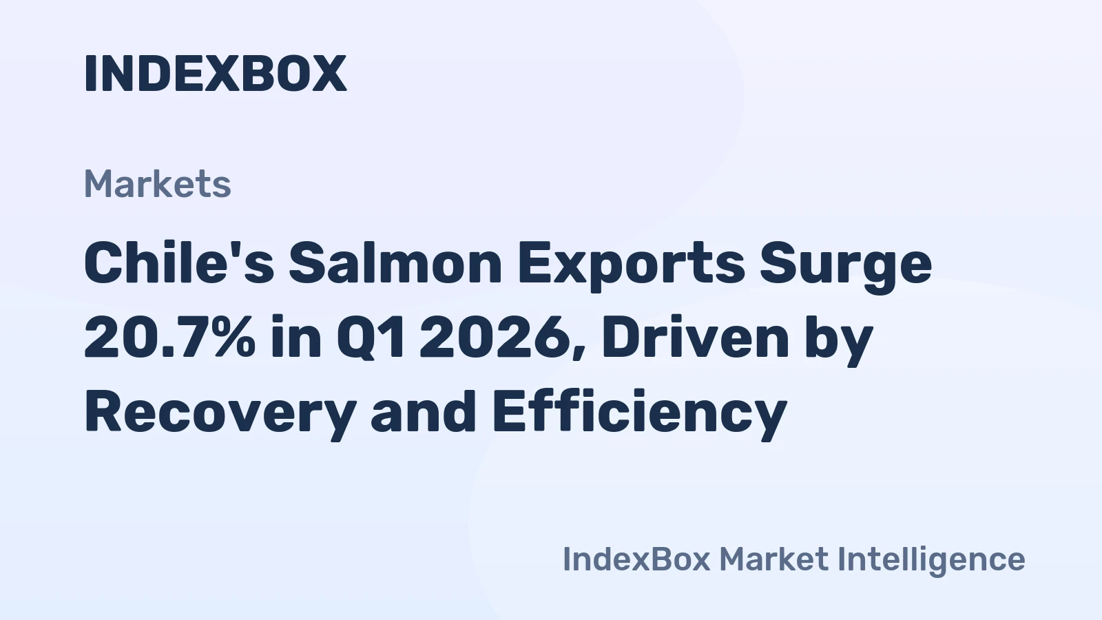 Chile's Salmon Exports Surge 20.7% in Q1 2026, Driven by Recovery and Efficiency