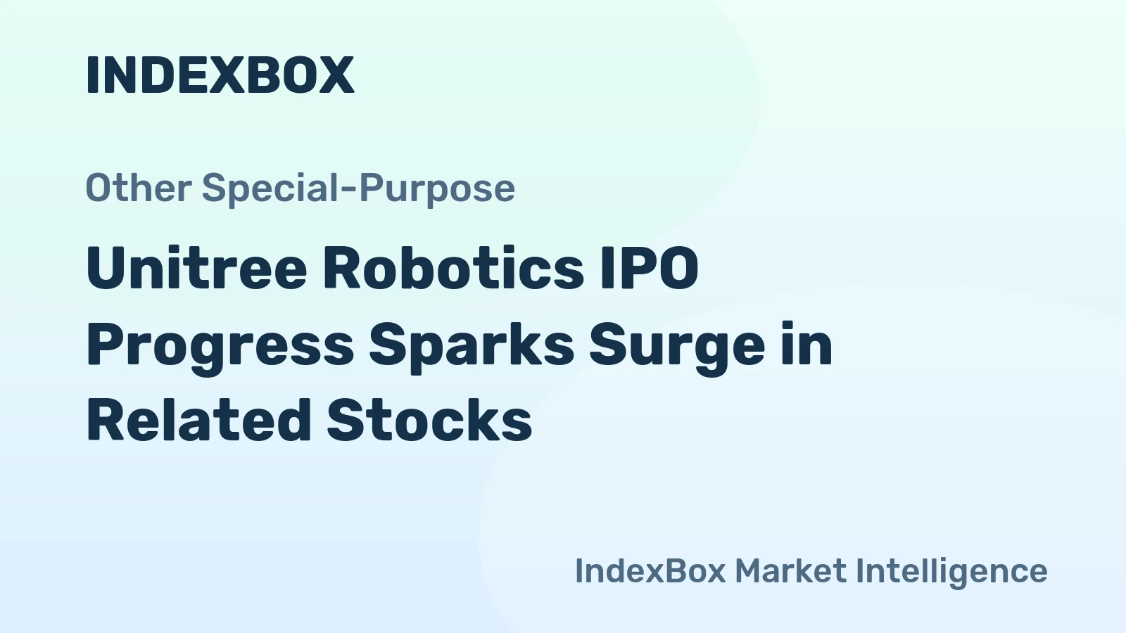 Unitree Robotics IPO Progress Sparks Surge in Related Stocks