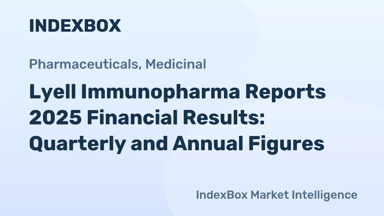 Lyell Immunopharma Reports 2025 Financial Results: Quarterly and Annual Figures