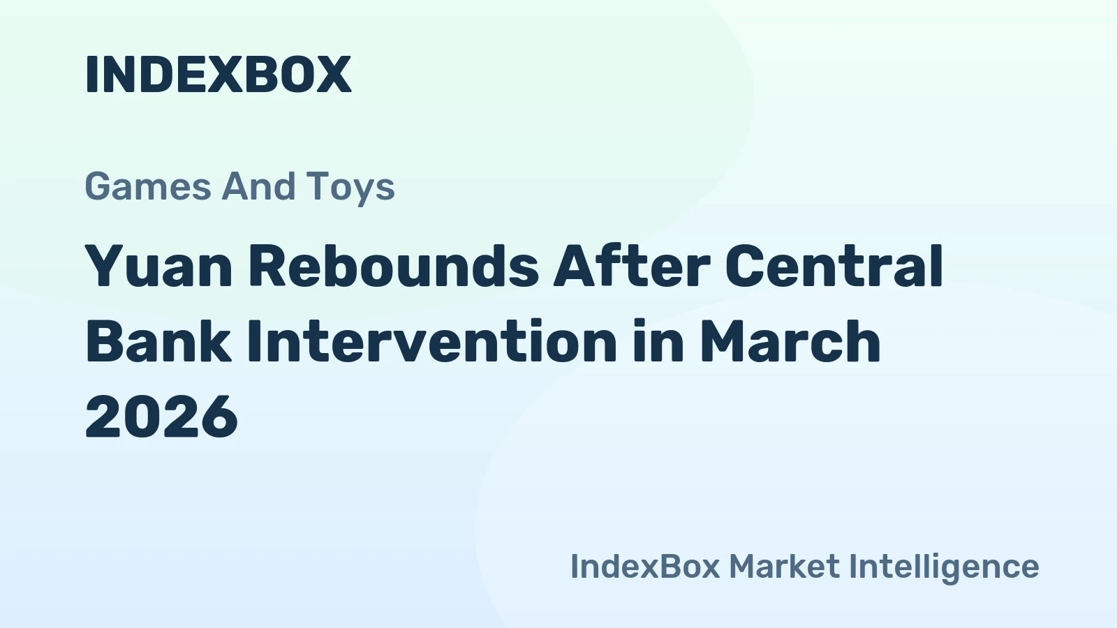 Yuan Rebounds After Central Bank Intervention in March 2026