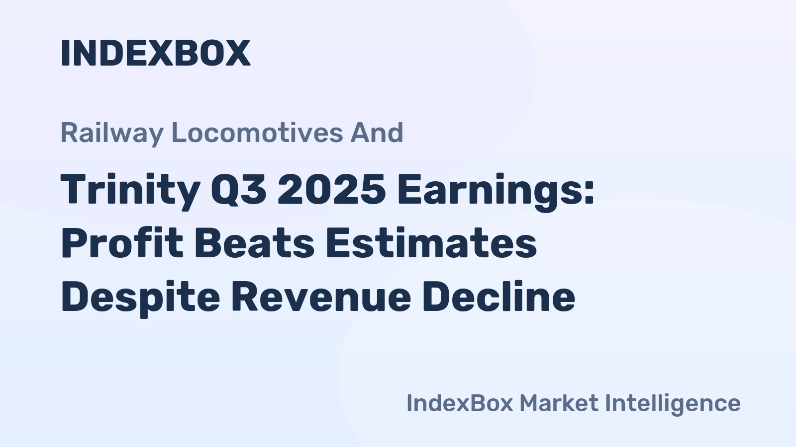 Trinity Q3 2025 Earnings: Profit Beats Estimates Despite Revenue Decline