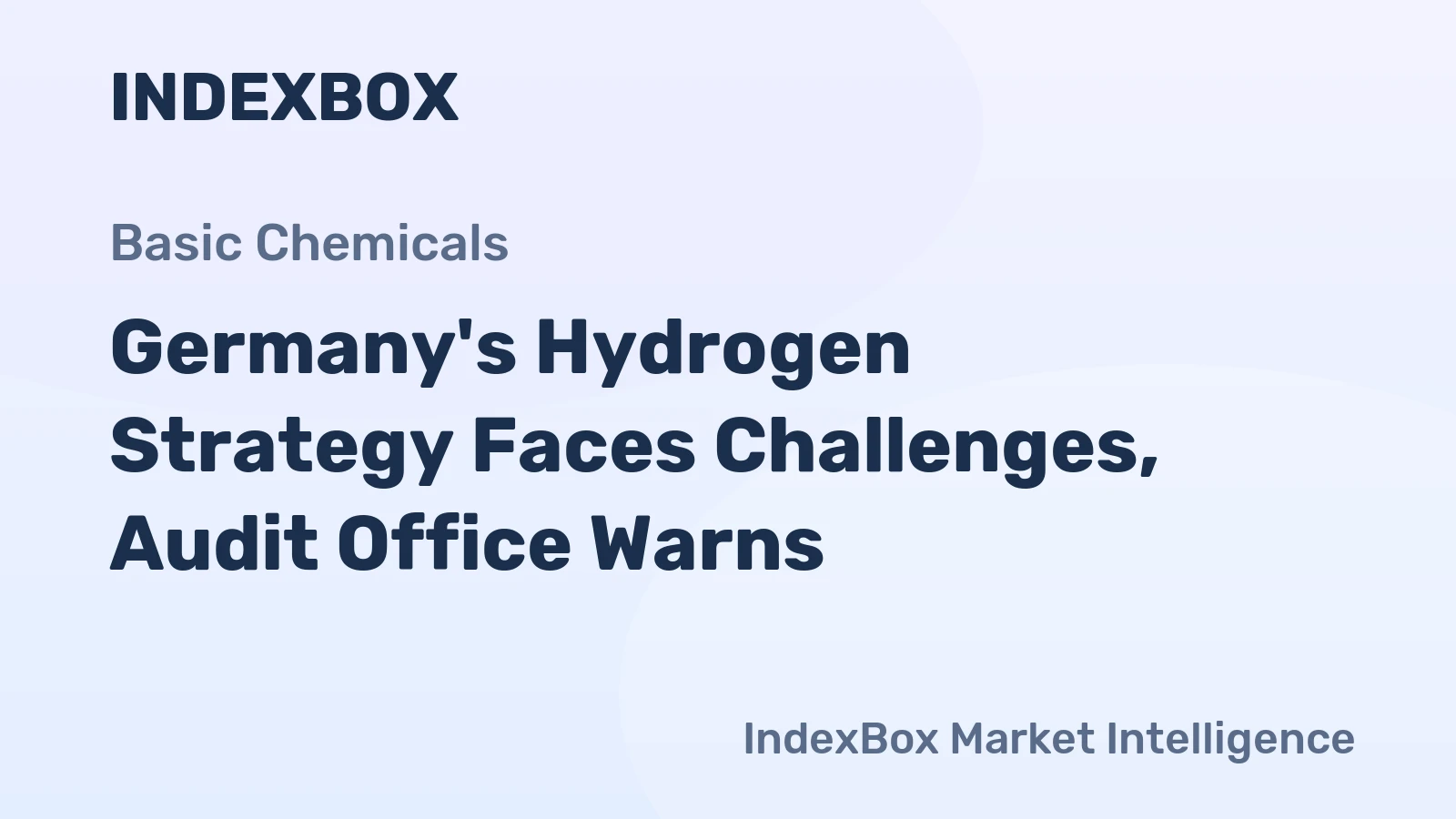 Germany's Hydrogen Strategy Faces Challenges, Audit Office Warns