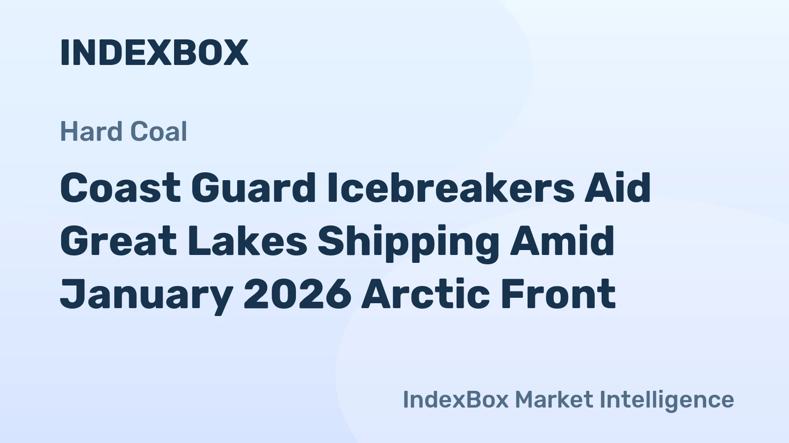 Coast Guard Icebreakers Aid Great Lakes Shipping Amid January 2026 Arctic Front