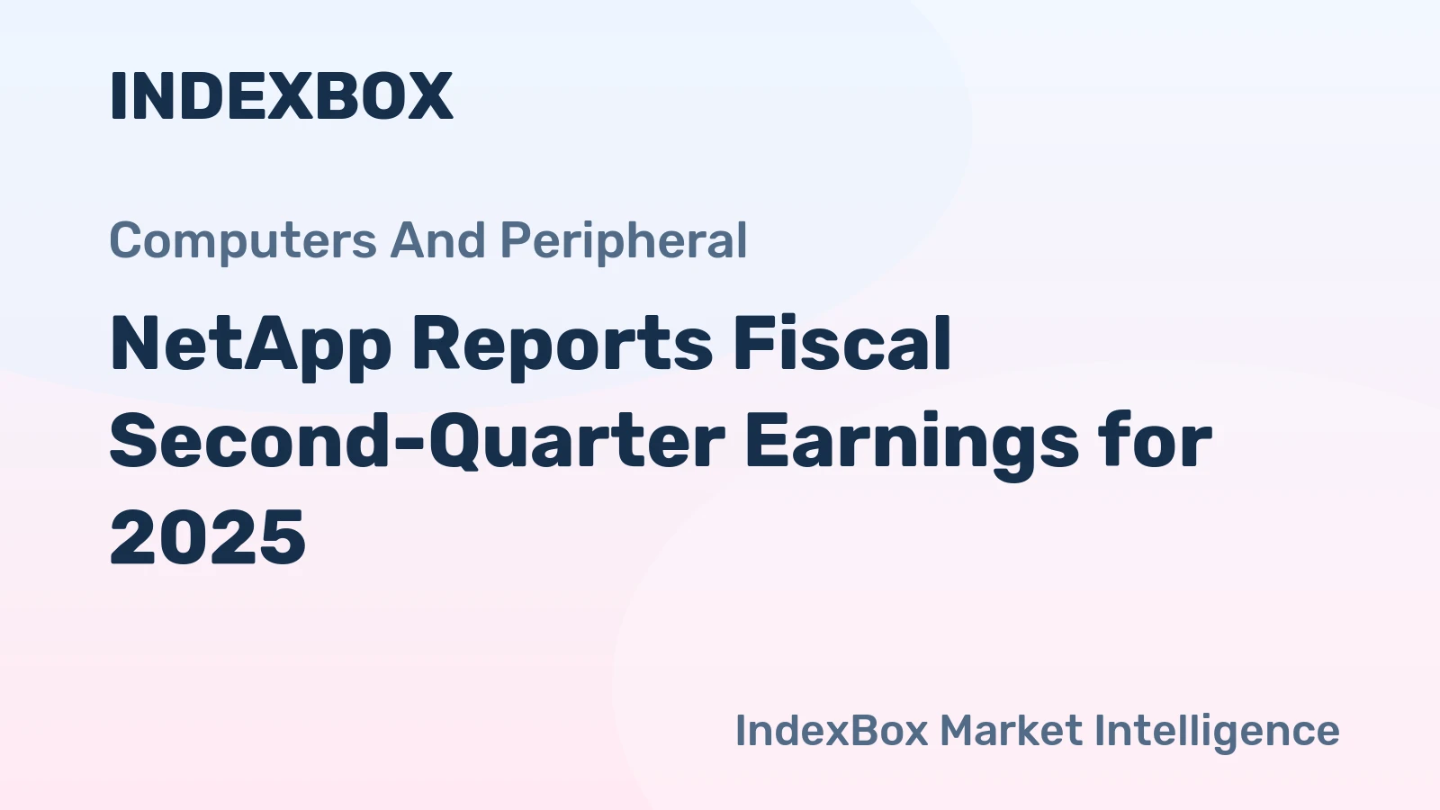 NetApp Reports Fiscal Second-Quarter Earnings for 2025