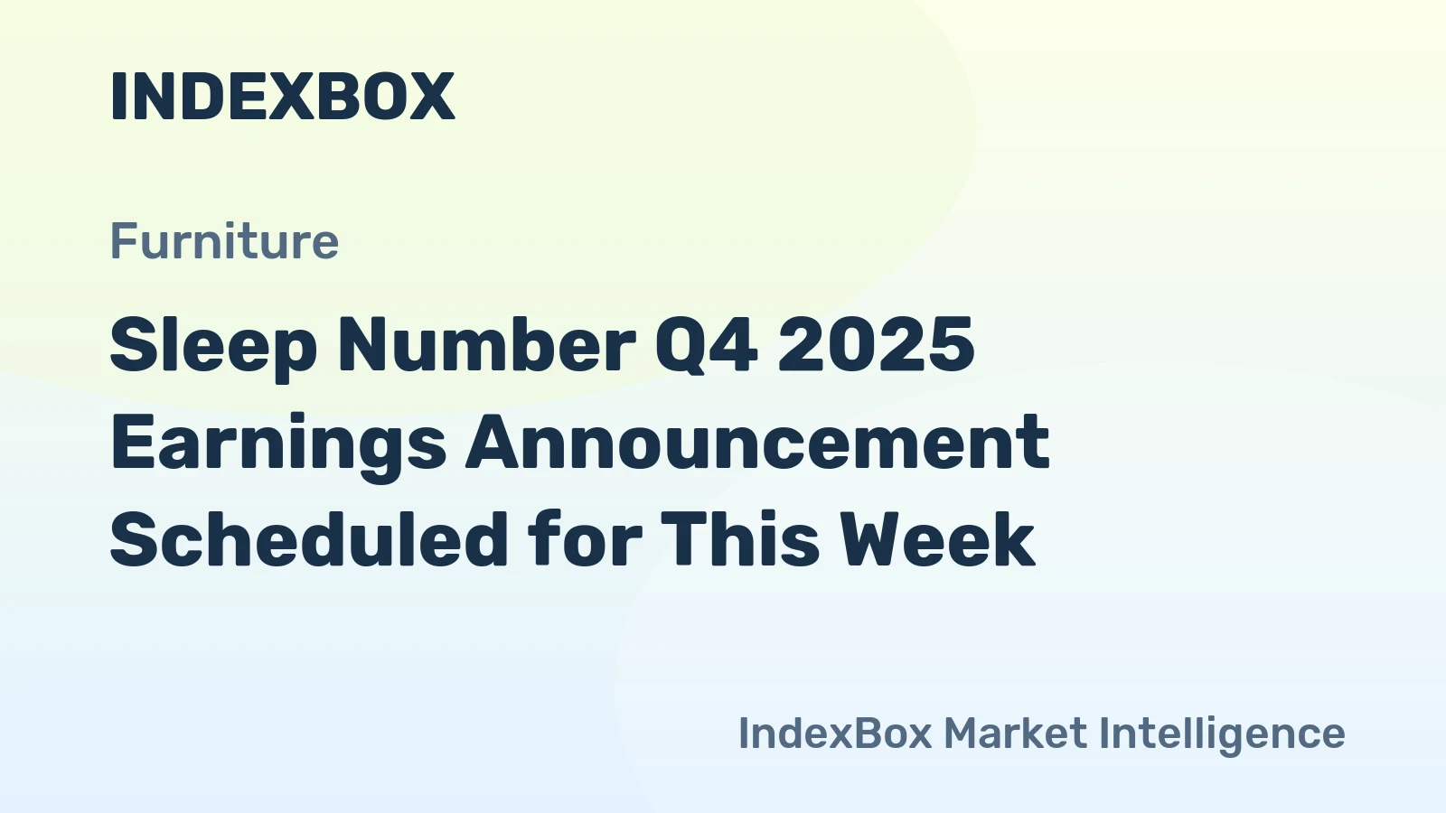 Sleep Number Q4 2025 Earnings Announcement Scheduled for This Week