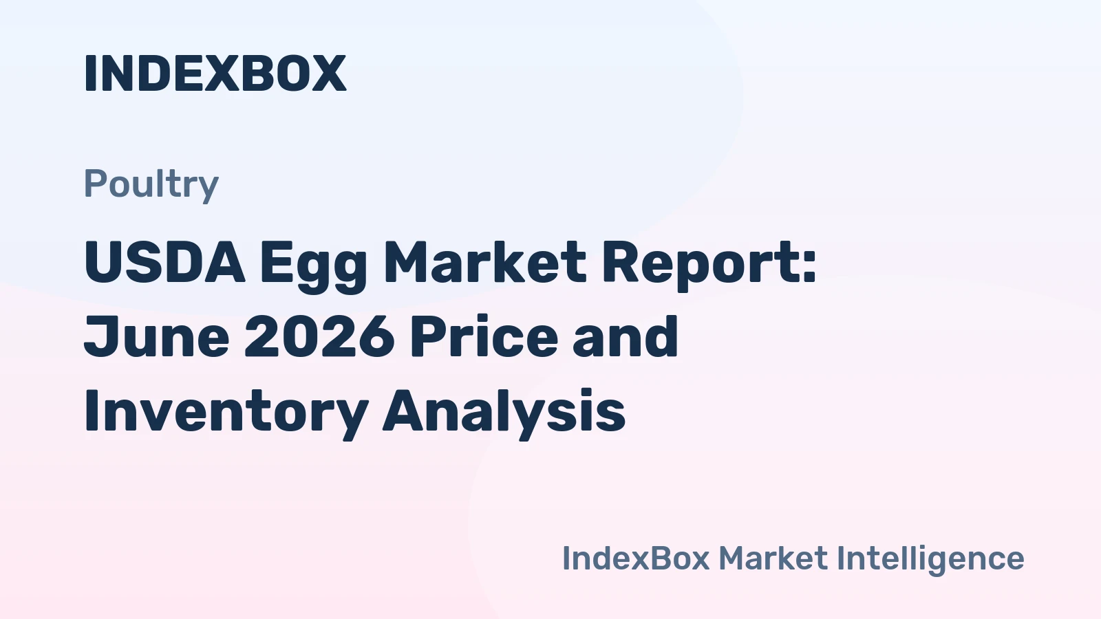 USDA Egg Market Report: June 2026 Price and Inventory Analysis