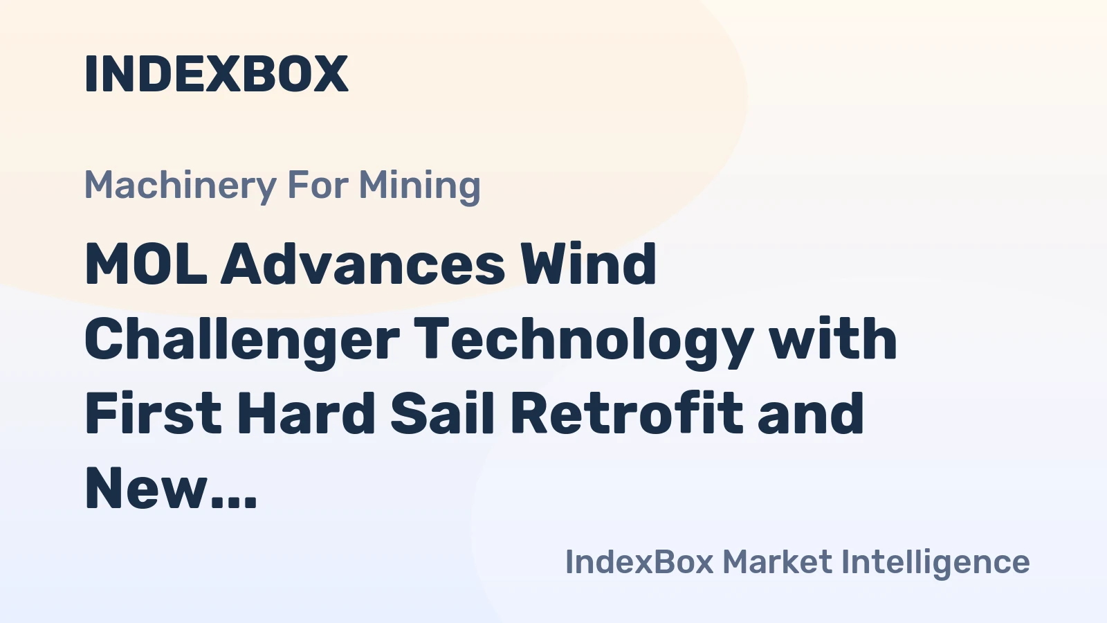MOL Advances Wind Challenger Technology with First Hard Sail Retrofit and New LCO2 Carrier Design