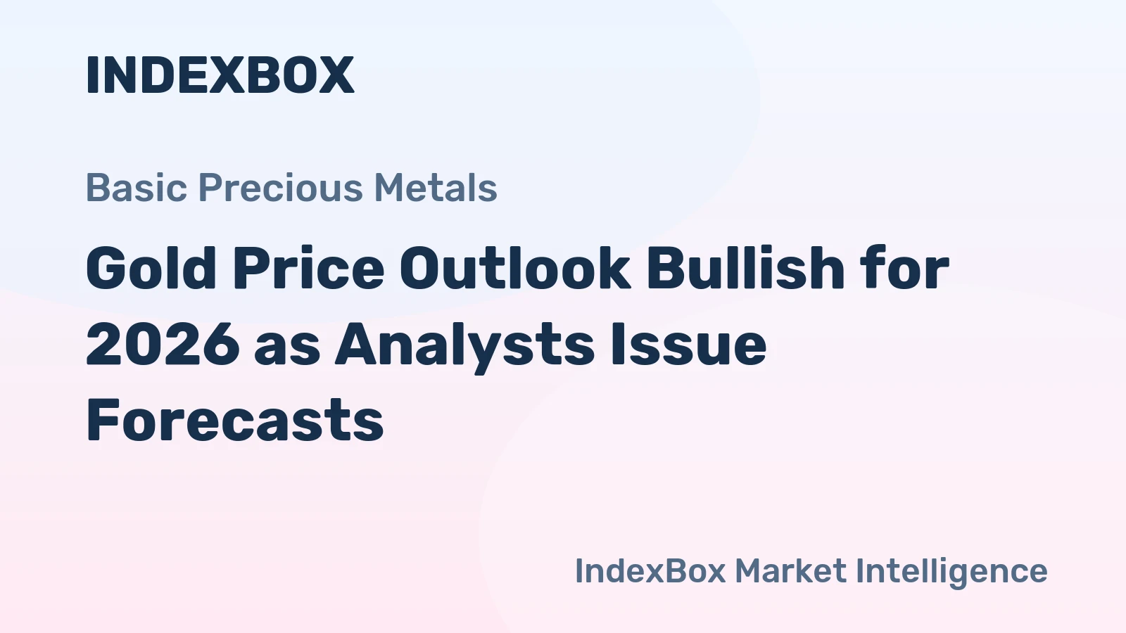 Gold Price Outlook Bullish for 2026 as Analysts Issue Forecasts