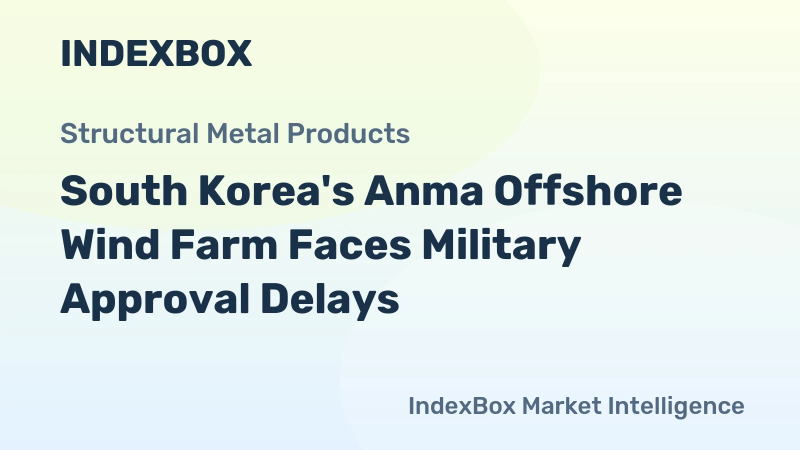 South Korea's Anma Offshore Wind Farm Faces Military Approval Delays