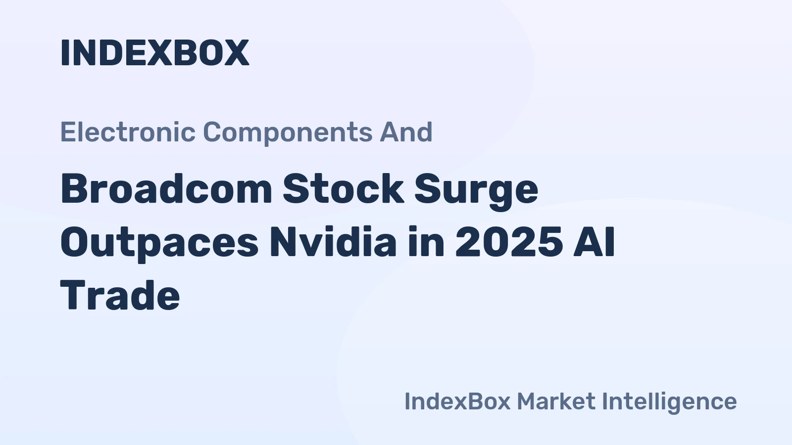 Broadcom Stock Surge Outpaces Nvidia in 2025 AI Trade