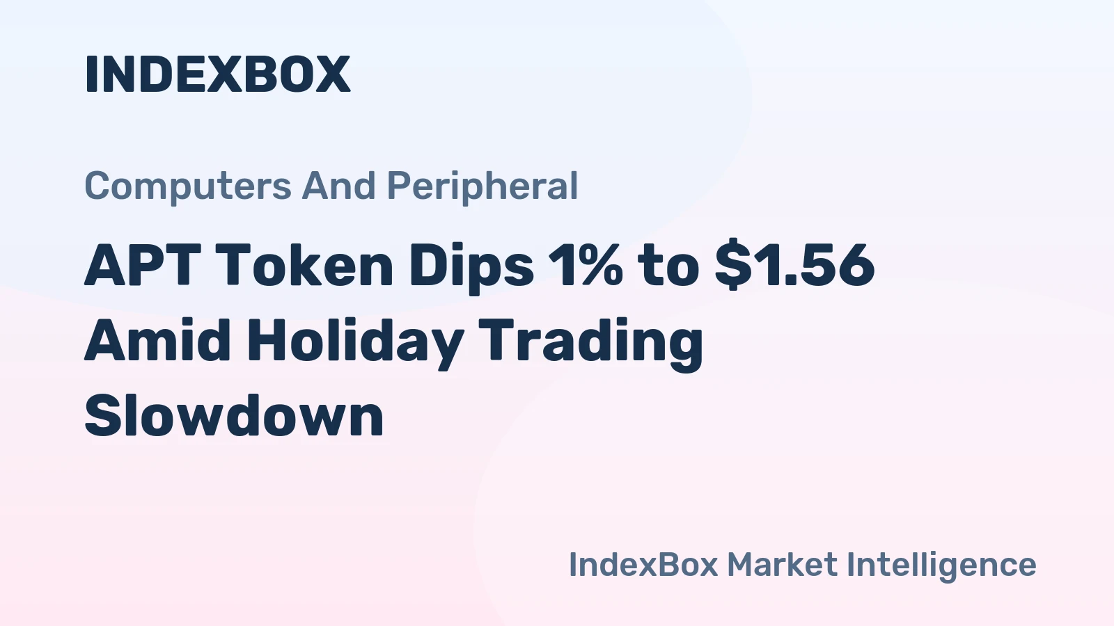 APT Token Dips 1% to $1.56 Amid Holiday Trading Slowdown