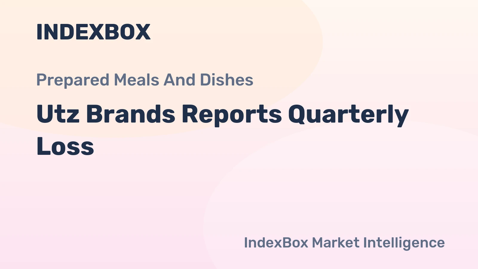 Utz Brands Reports Quarterly Loss