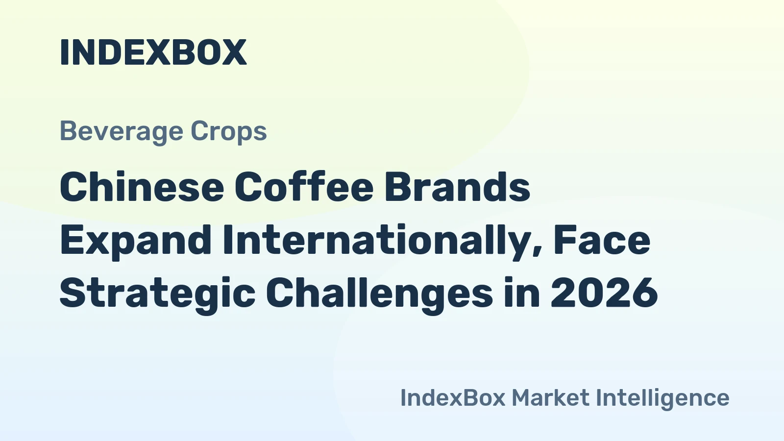 Chinese Coffee Brands Expand Internationally, Face Strategic Challenges in 2026
