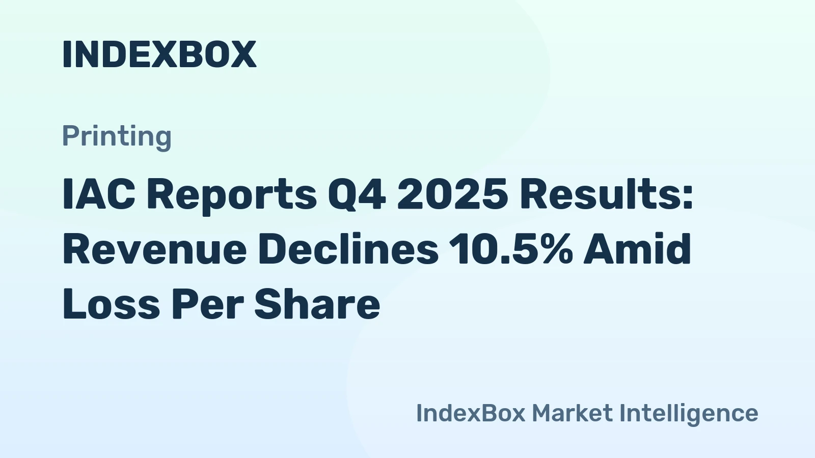 IAC Reports Q4 2025 Results: Revenue Declines 10.5% Amid Loss Per Share