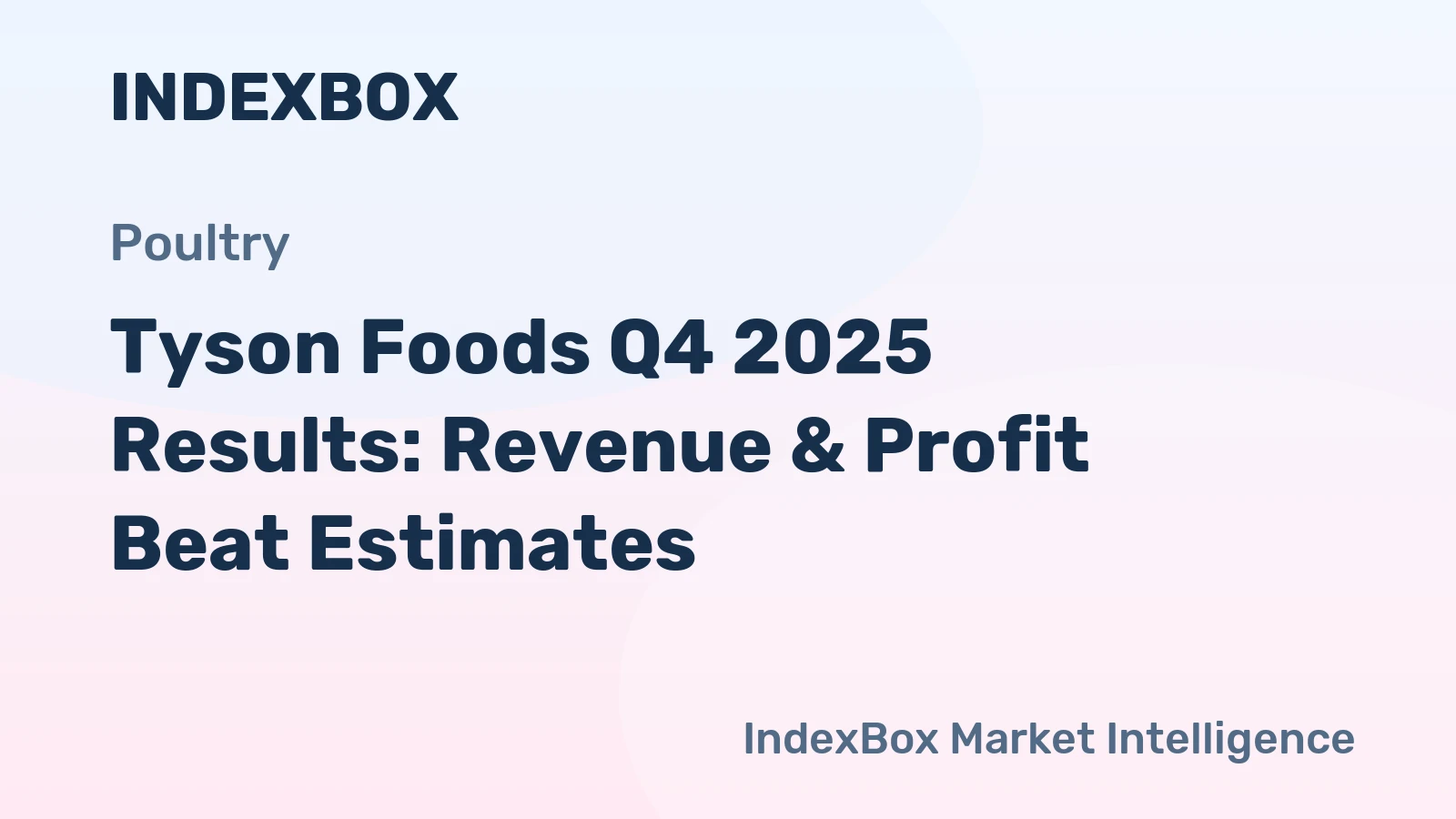 Tyson Foods Q4 2025 Results: Revenue & Profit Beat Estimates