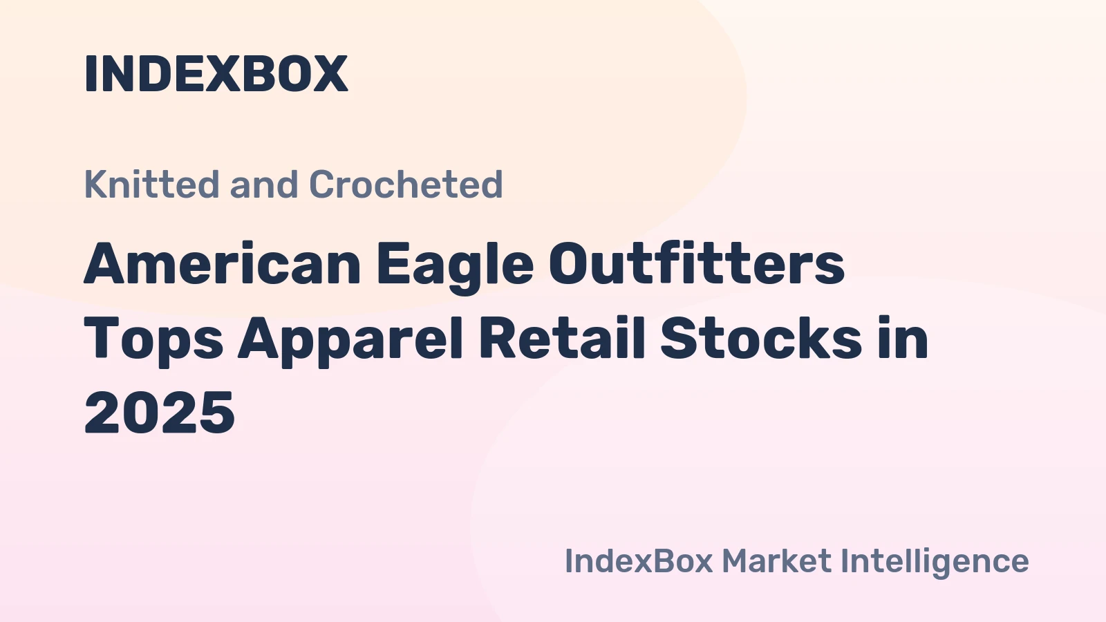 American Eagle Outfitters Tops Apparel Retail Stocks in 2025