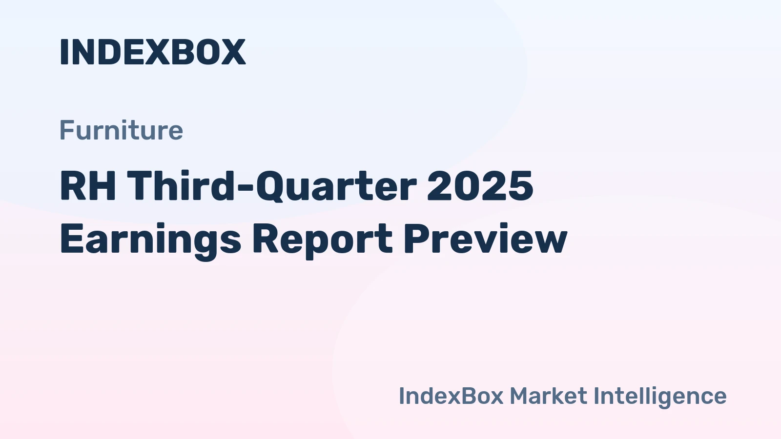 RH Third-Quarter 2025 Earnings Report Preview