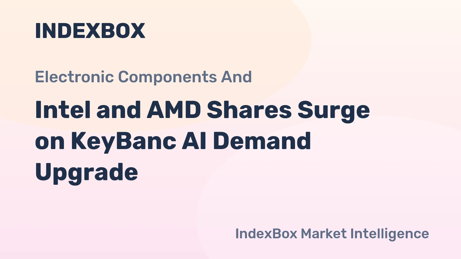 Intel and AMD Shares Surge on KeyBanc AI Demand Upgrade
