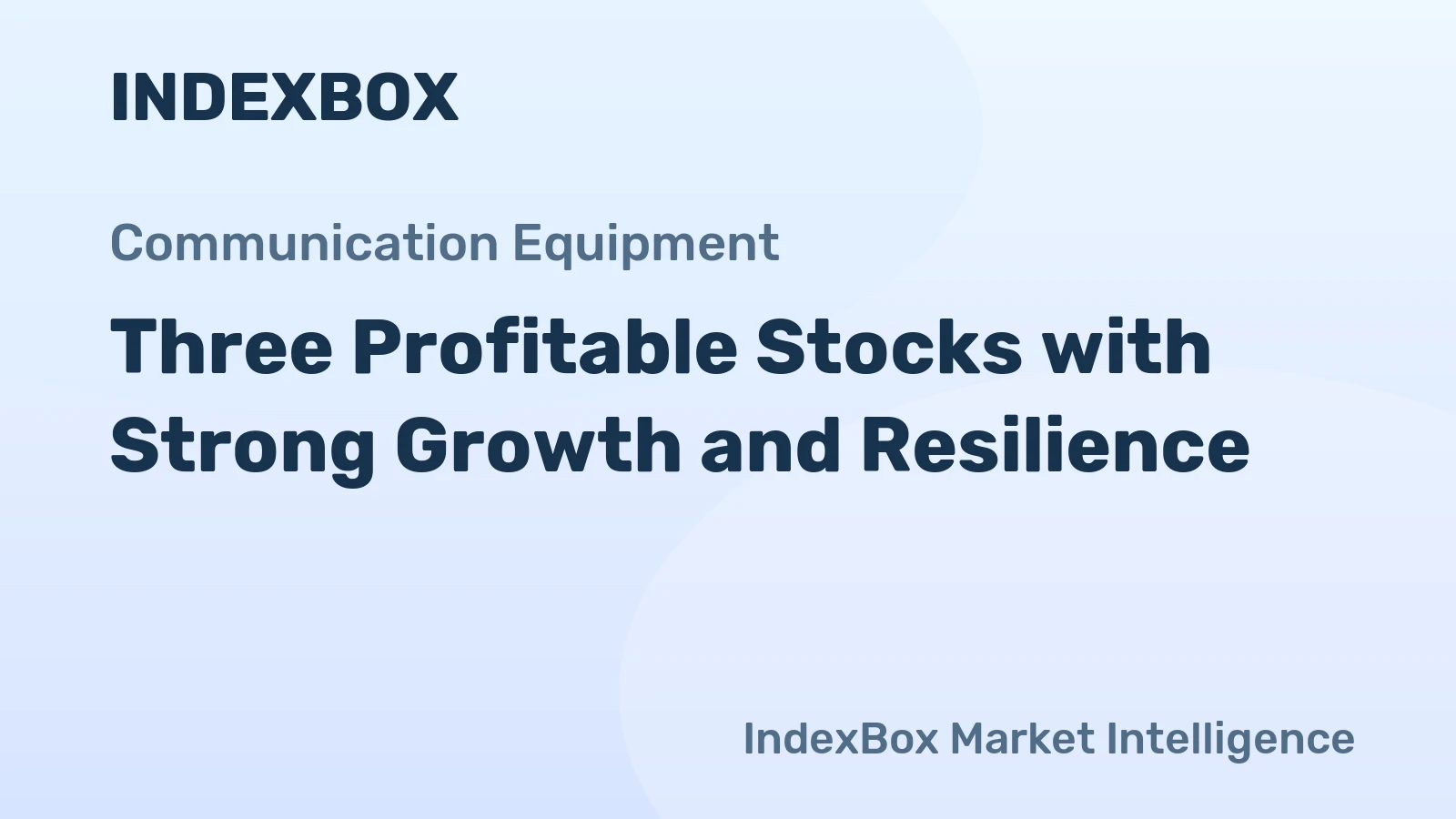 Three Profitable Stocks with Strong Growth and Resilience