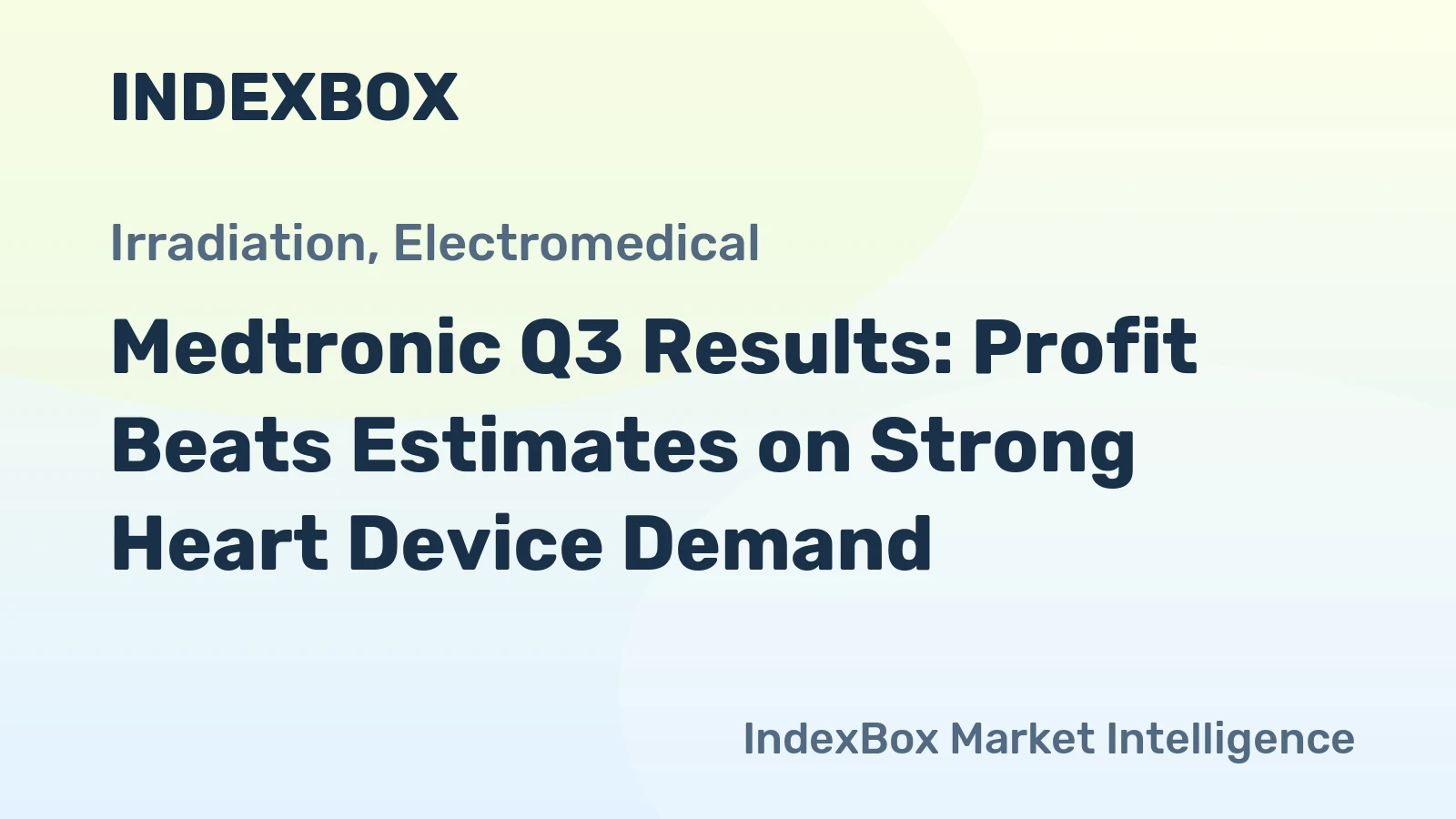 Medtronic Q3 Results: Profit Beats Estimates on Strong Heart Device Demand