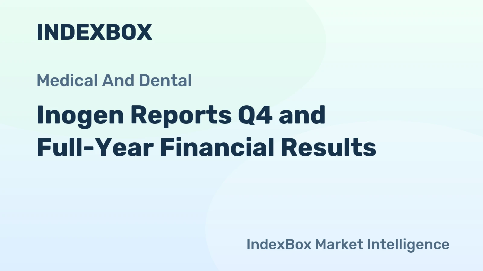 Inogen Reports Q4 and Full-Year Financial Results