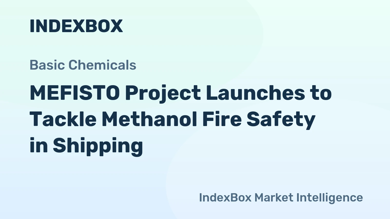 MEFISTO Project Launches to Tackle Methanol Fire Safety in Shipping