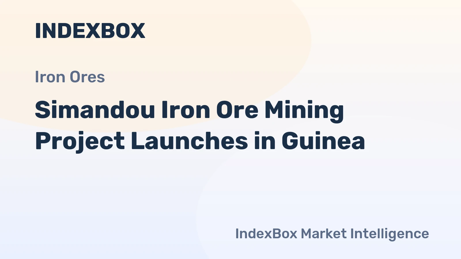 Simandou Iron Ore Mining Project Launches in Guinea