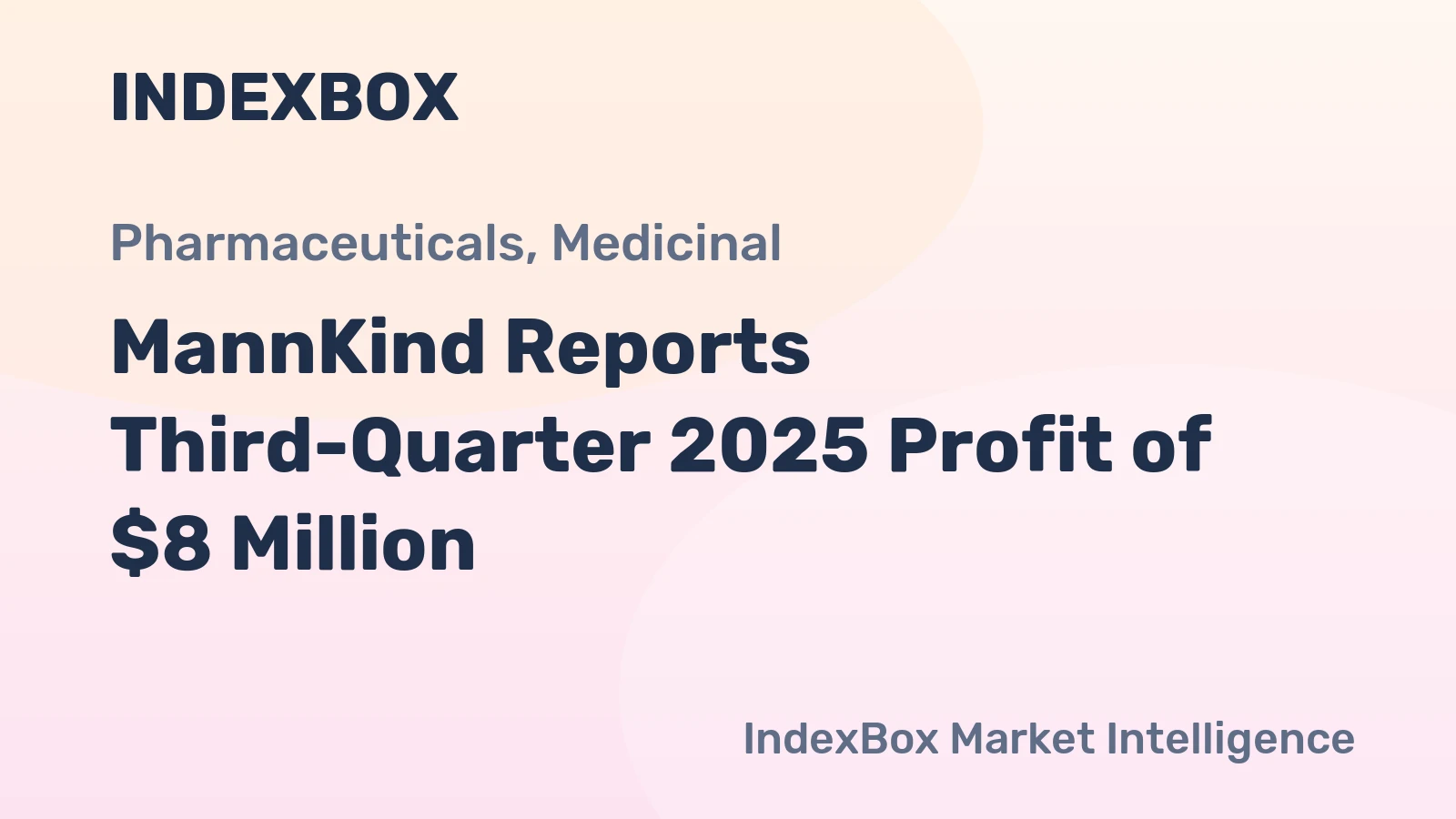 MannKind Reports Third-Quarter 2025 Profit of $8 Million