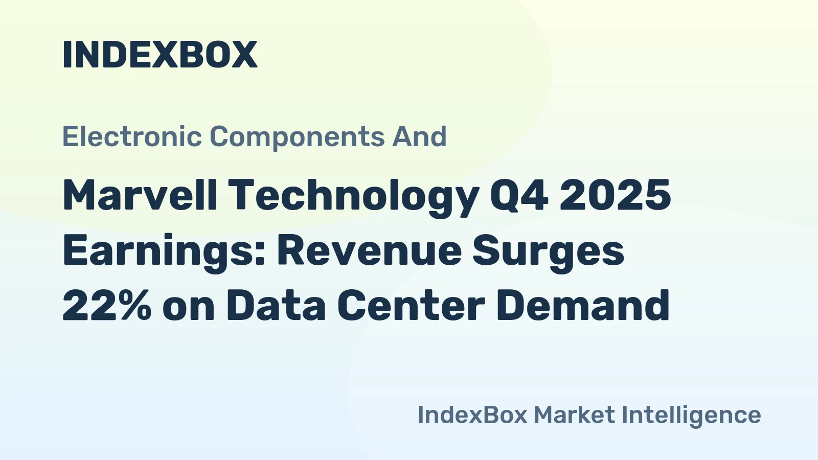 Marvell Technology Q4 2025 Earnings: Revenue Surges 22% on Data Center Demand