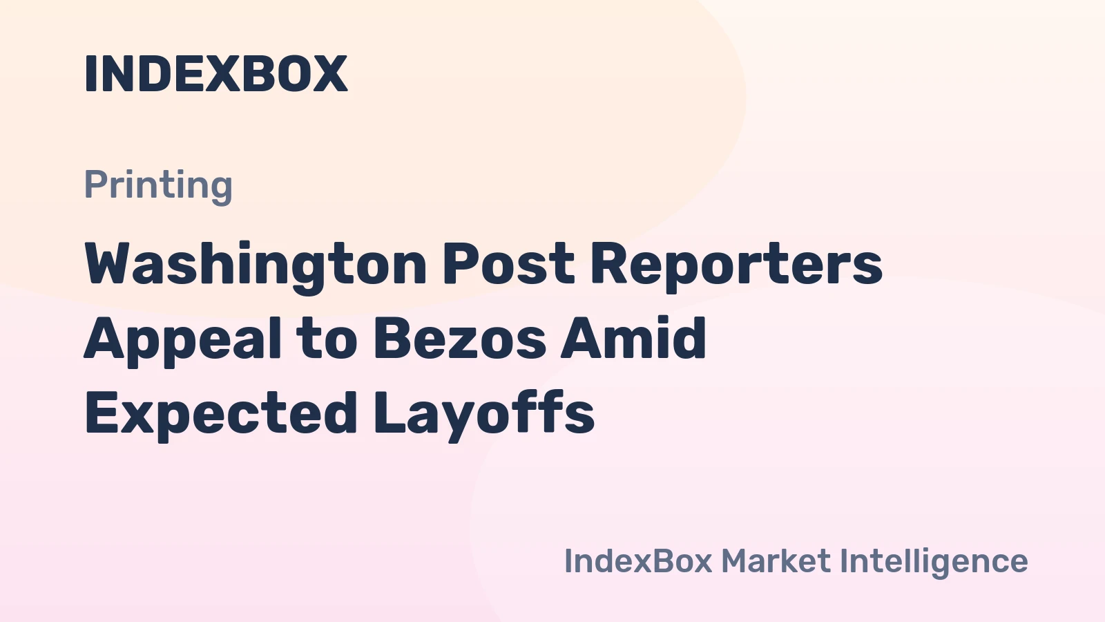 Washington Post Reporters Appeal to Bezos Amid Expected Layoffs