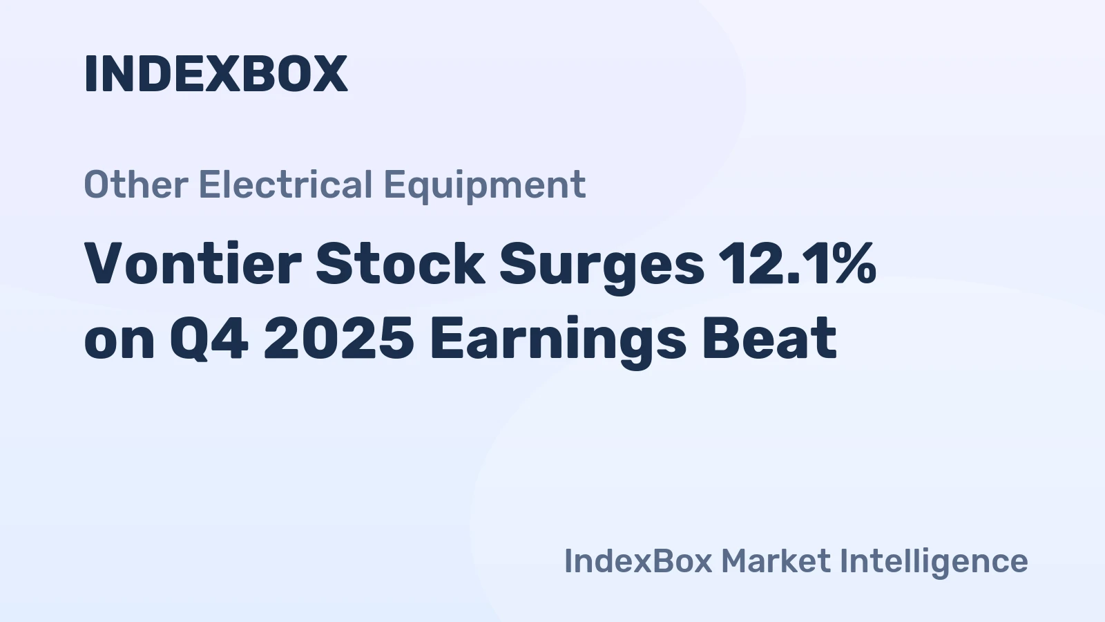 Vontier Stock Surges 12.1% on Q4 2025 Earnings Beat