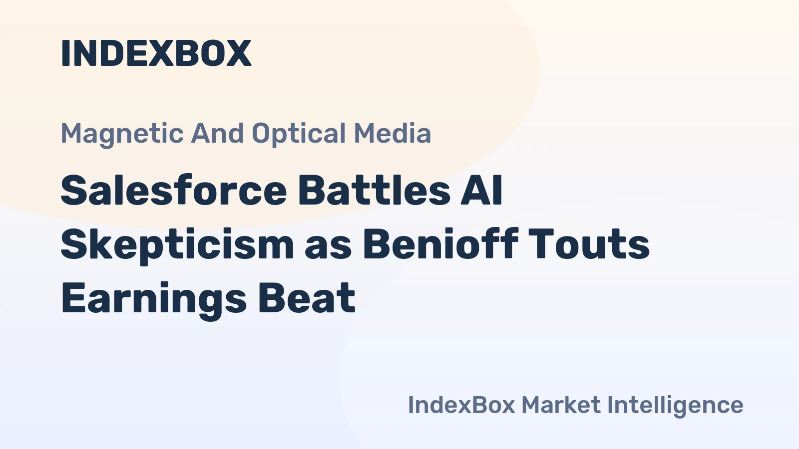 Salesforce Battles AI Skepticism as Benioff Touts Earnings Beat