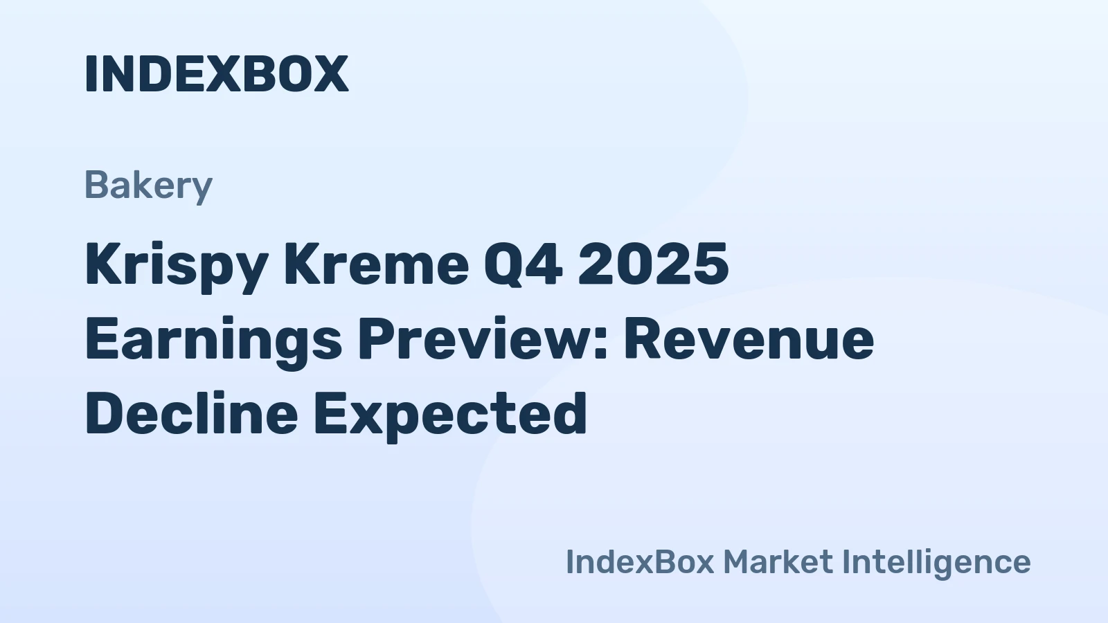 Krispy Kreme Q4 2025 Earnings Preview: Revenue Decline Expected