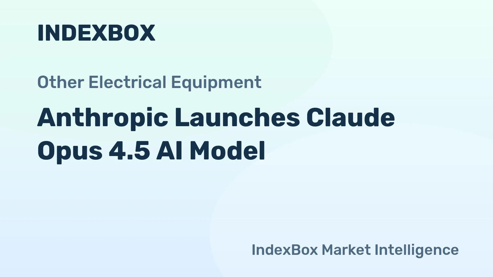 Anthropic Launches Claude Opus 4.5 AI Model