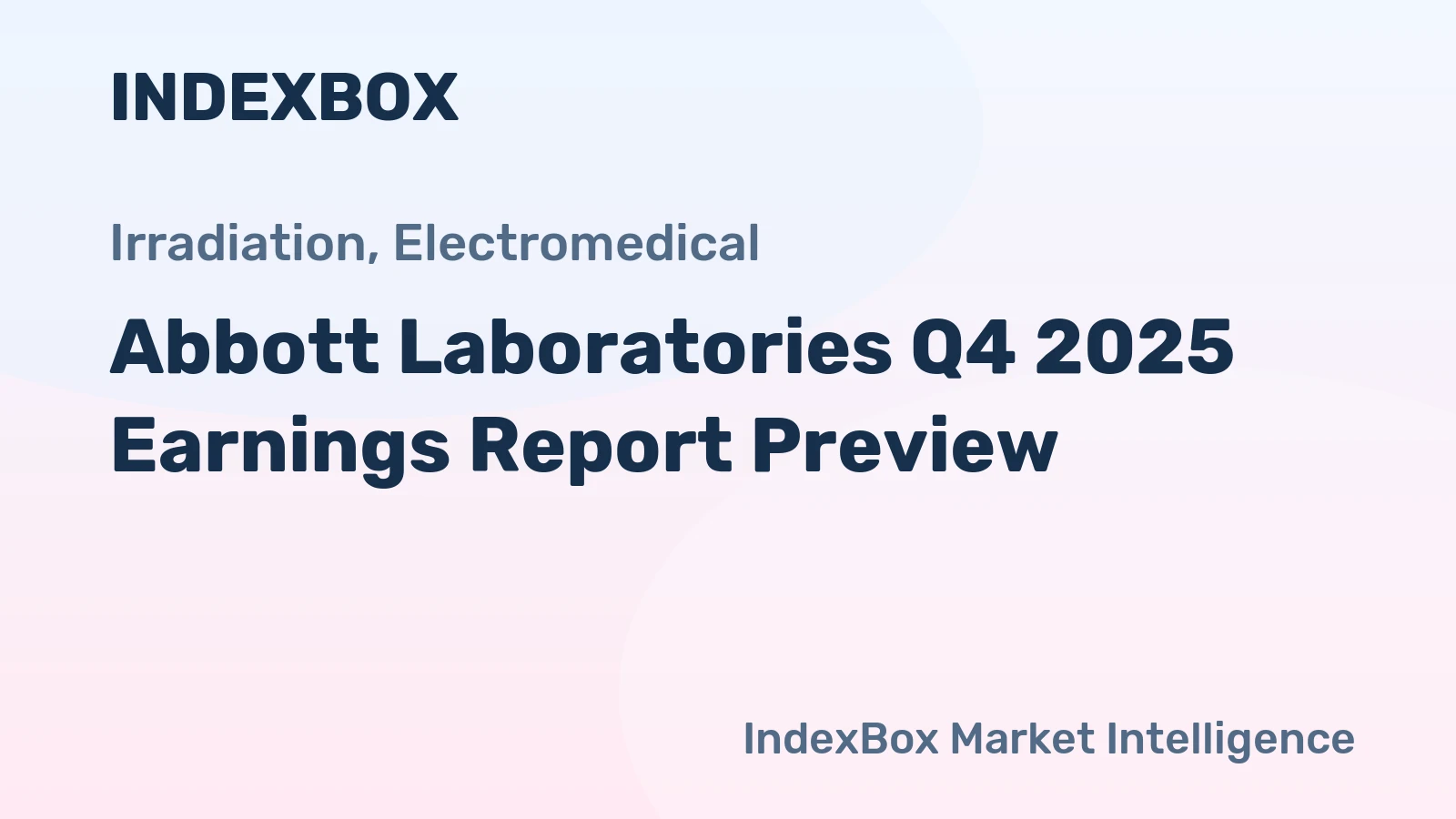 Abbott Laboratories Q4 2025 Earnings Report Preview