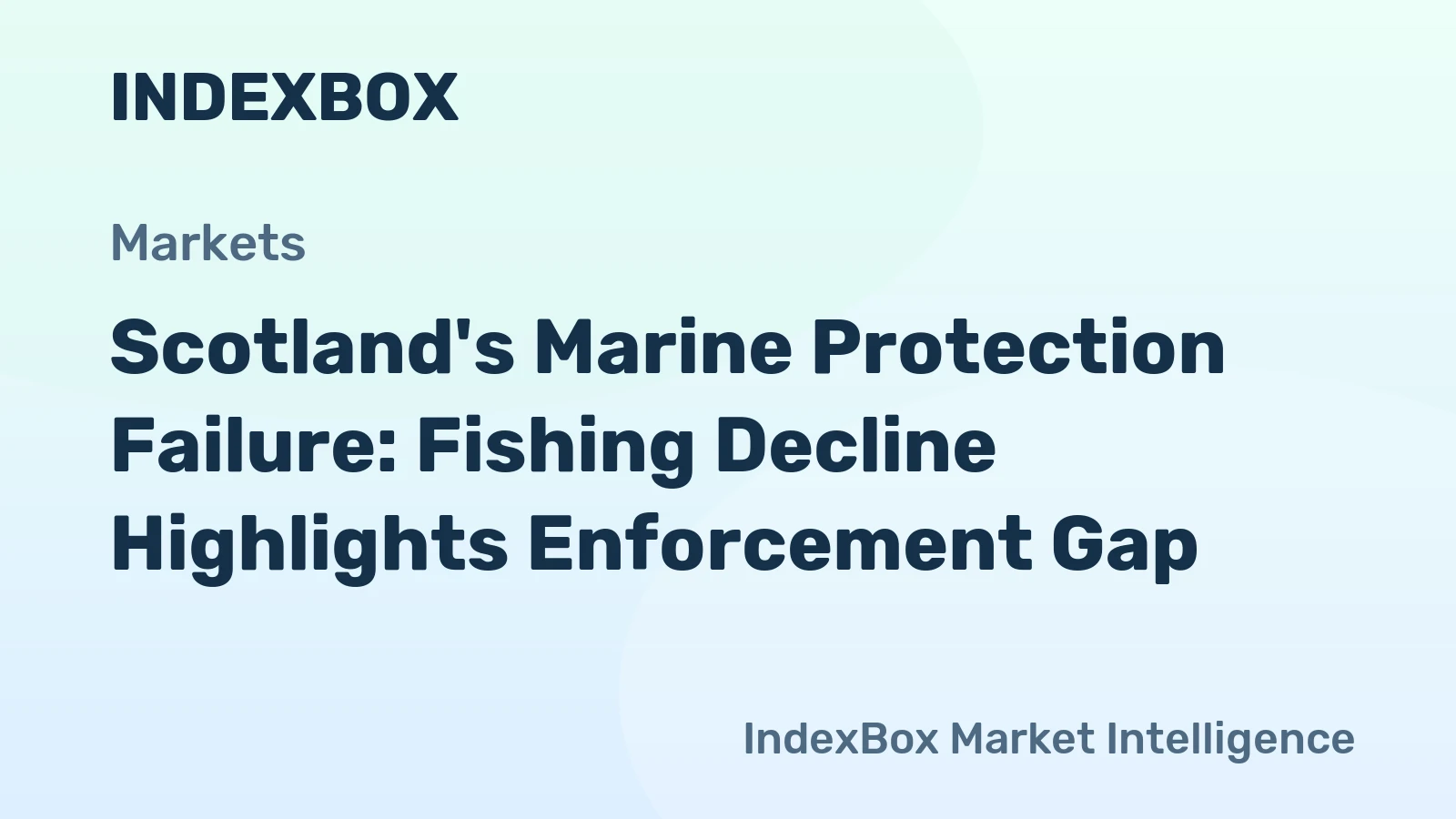 Scotland's Marine Protection Failure: Fishing Decline Highlights Enforcement Gap