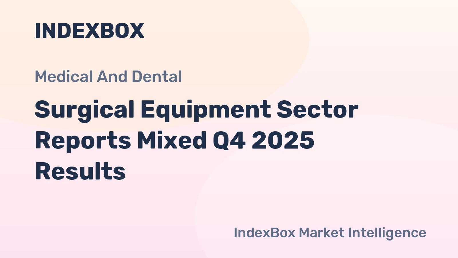 Surgical Equipment Sector Reports Mixed Q4 2025 Results