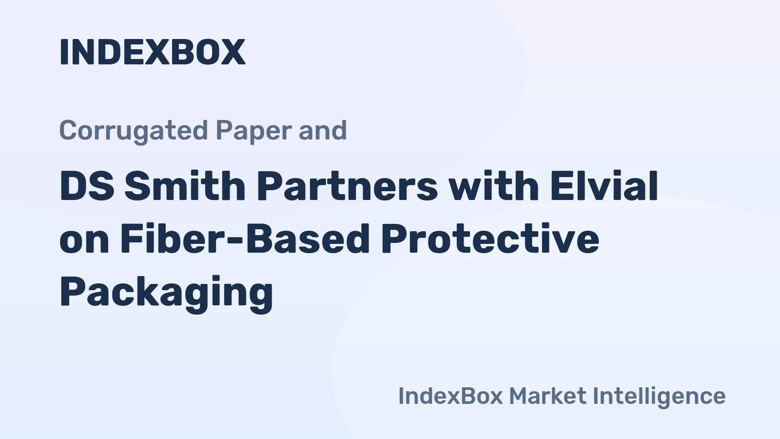 DS Smith Partners with Elvial on Fiber-Based Protective Packaging