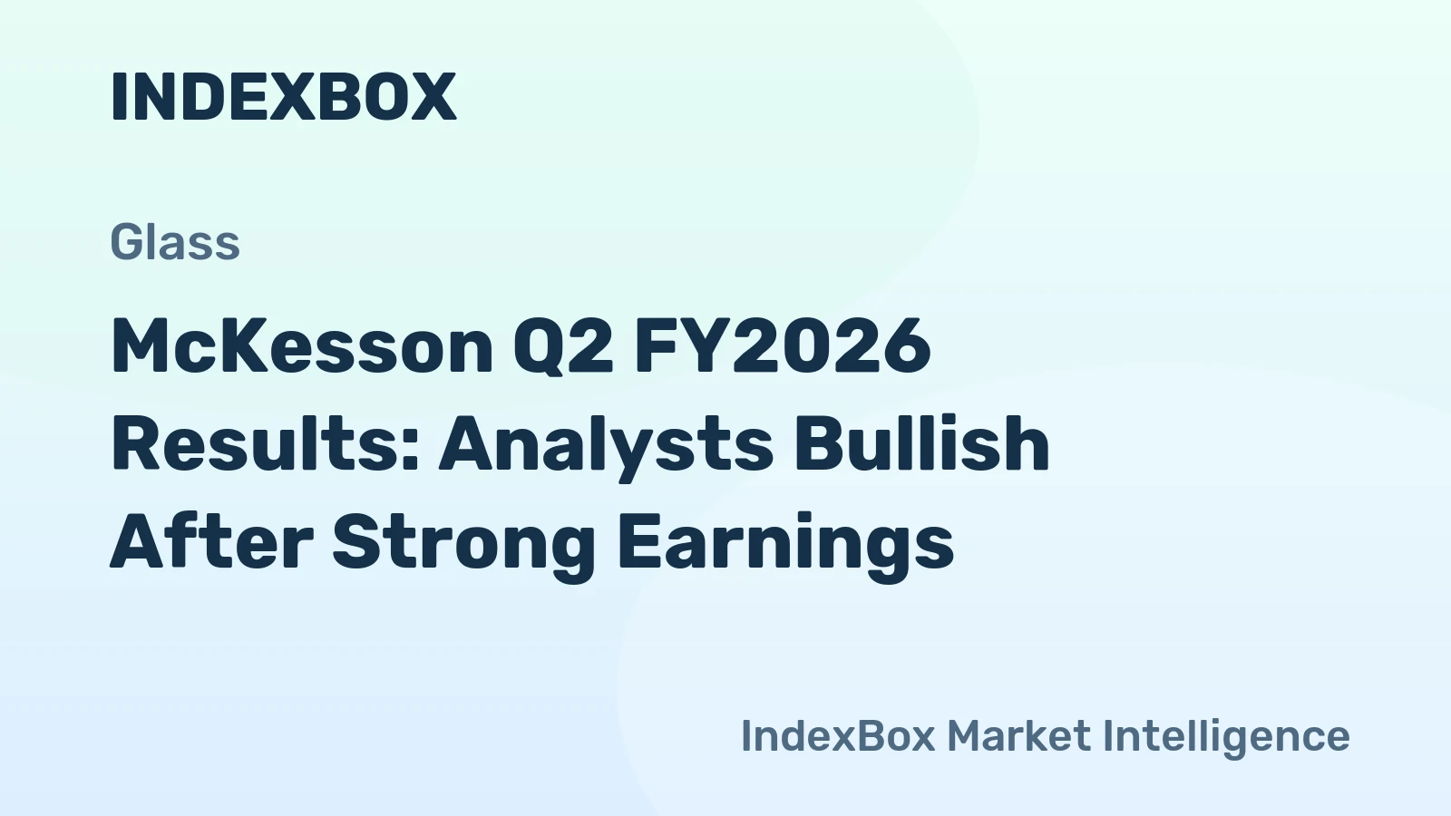 McKesson Q2 FY2026 Results: Analysts Bullish After Strong Earnings