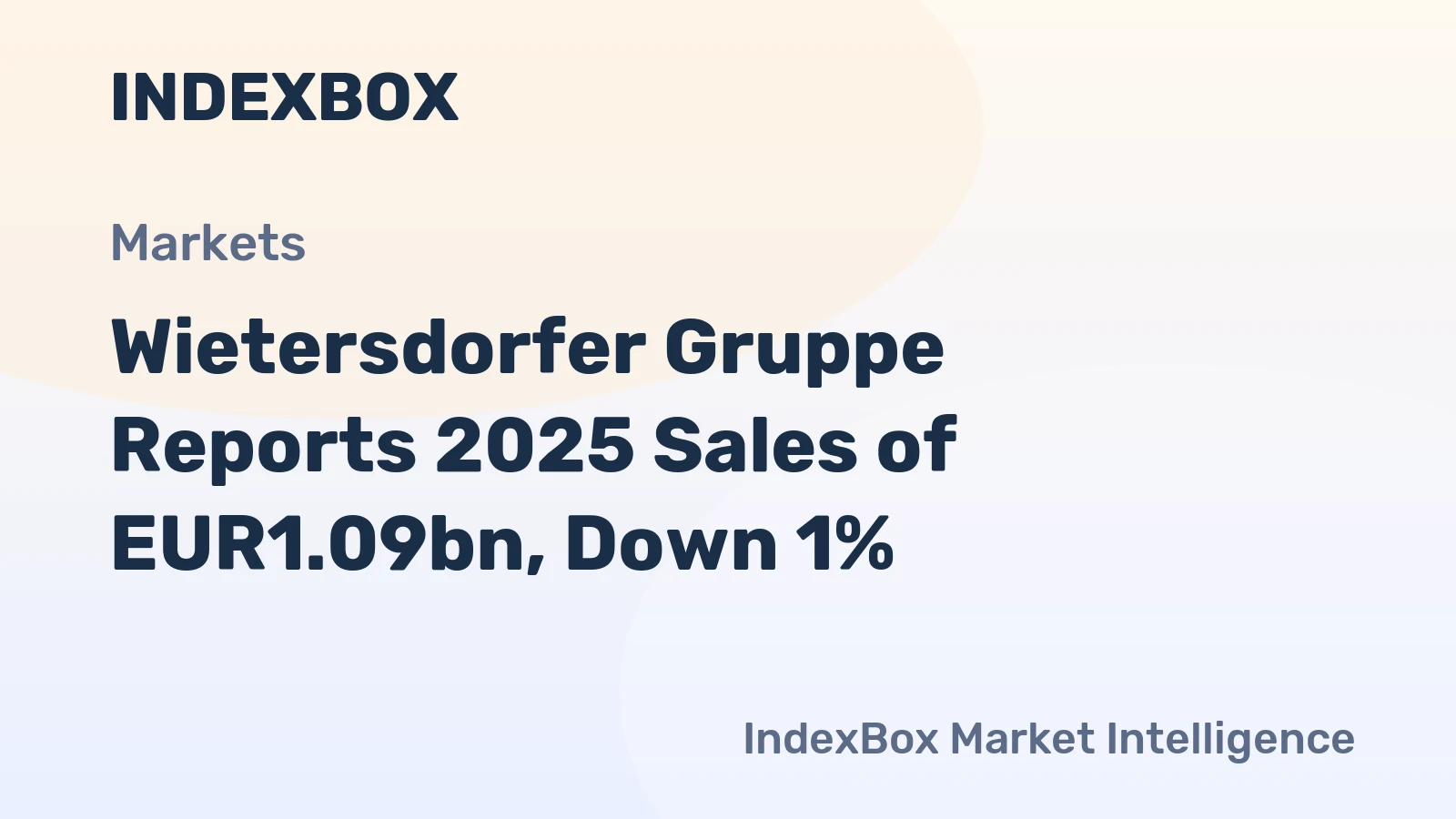 Wietersdorfer Gruppe Reports 2025 Sales of EUR1.09bn, Down 1%