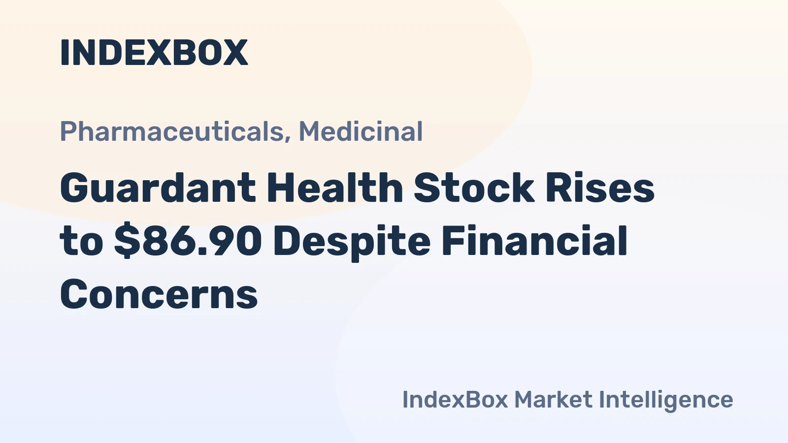 Guardant Health Stock Rises to $86.90 Despite Financial Concerns