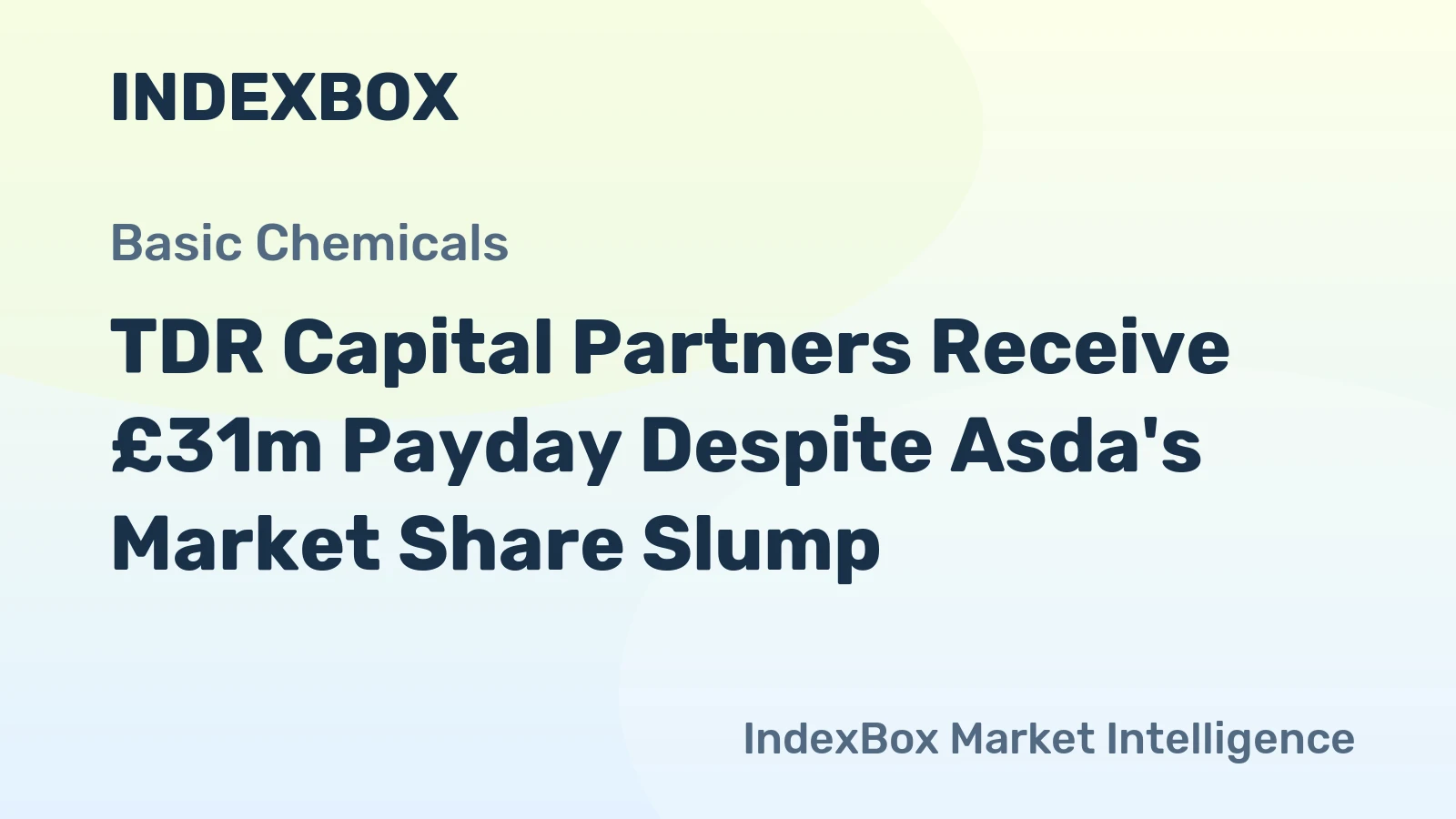 TDR Capital Partners Receive £31m Payday Despite Asda's Market Share Slump