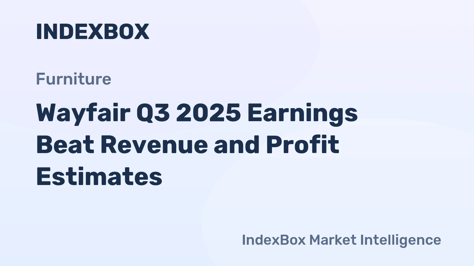 Wayfair Q3 2025 Earnings Beat Revenue and Profit Estimates