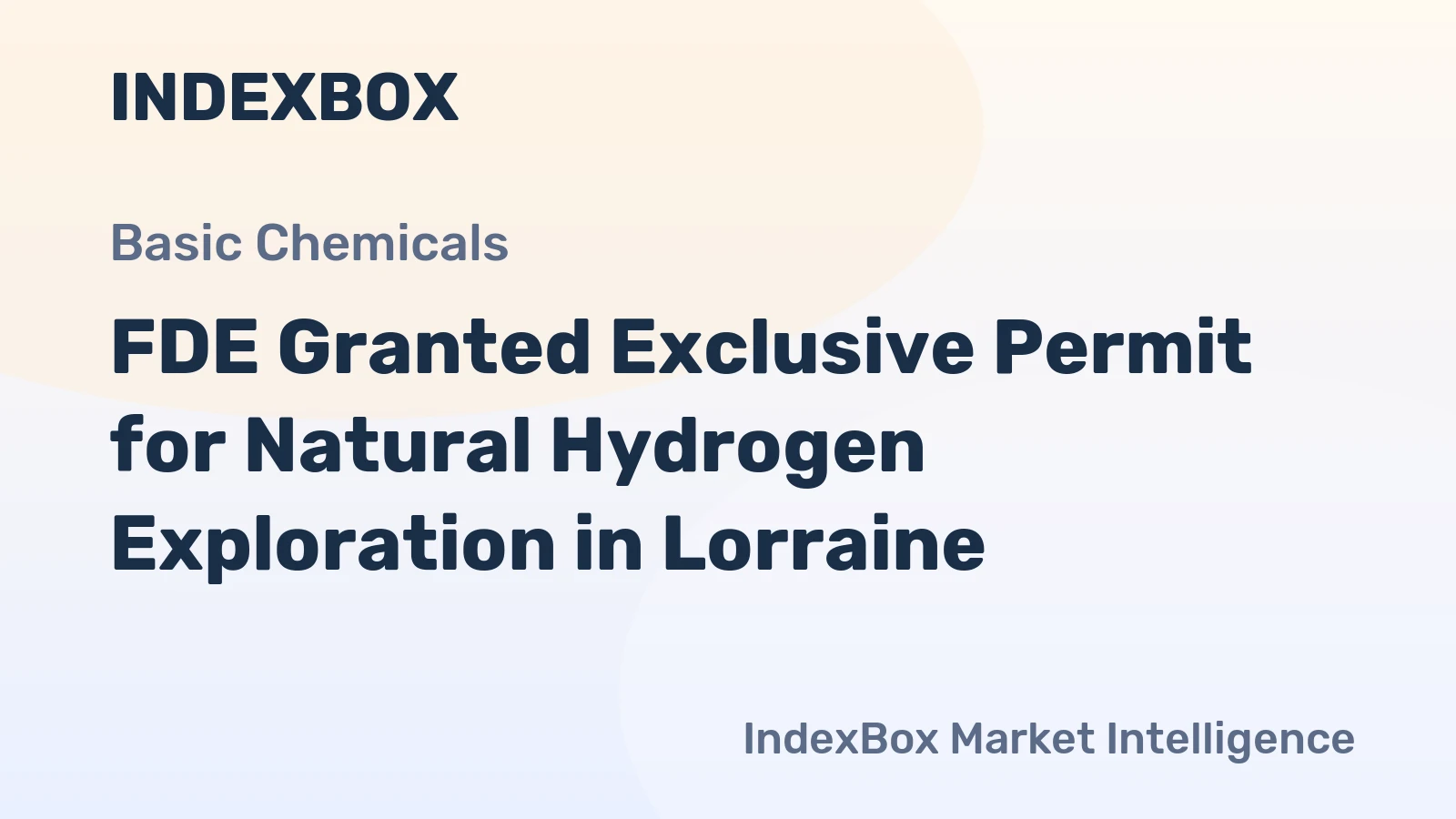 FDE Granted Exclusive Permit for Natural Hydrogen Exploration in Lorraine