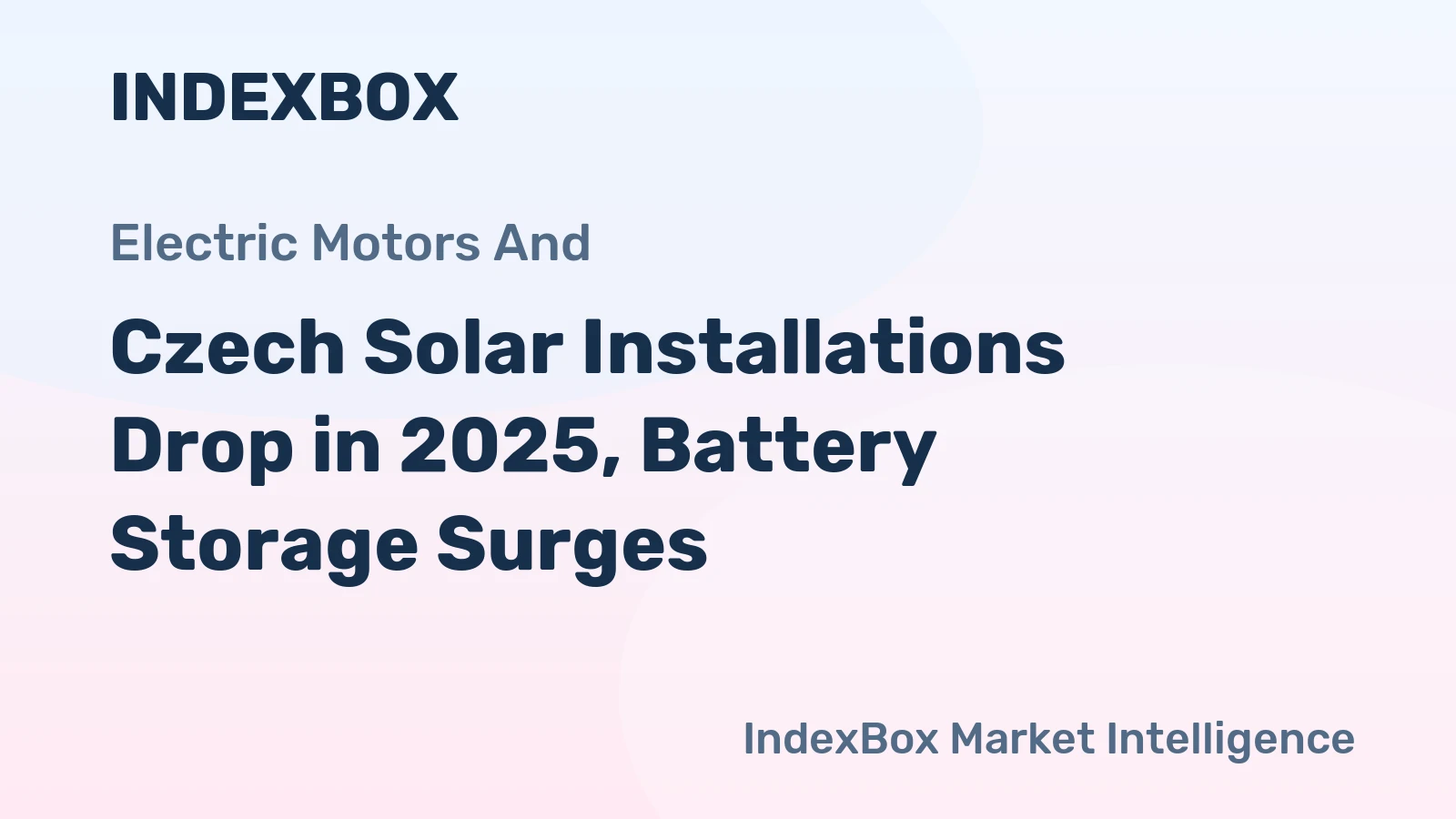 Czech Solar Installations Drop in 2025, Battery Storage Surges