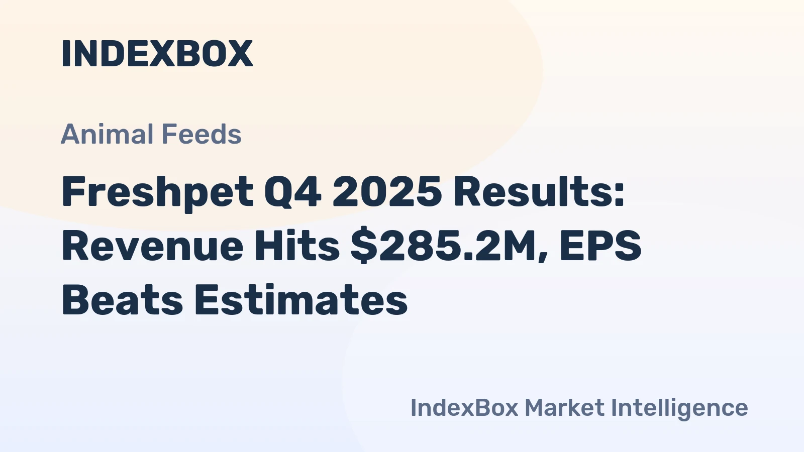 Freshpet Q4 2025 Results: Revenue Hits $285.2M, EPS Beats Estimates